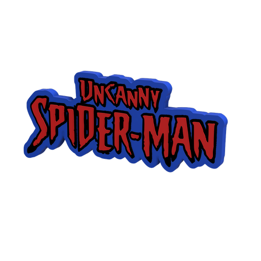 🖼️ 3D MULTICOLOR LOGO/SIGN - Uncanny Spider-Man・ STL File for 3D ...
