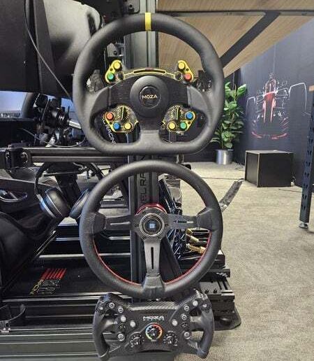 📱 Moza/Simagic Wall or Cockpit Mount for Sim Racing・ STEP File for 3D ...