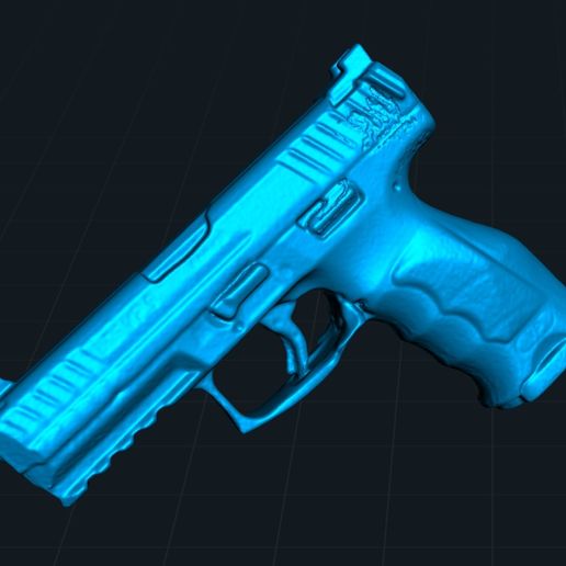 OBJ file HK VP9 1:1 scan - Gun Mold 🩻 ・3D printing design to download・Cults