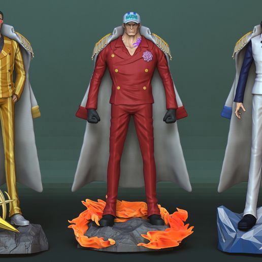 💬 Akainu・ 3D File for 3D printing・Cults