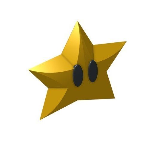 ⭐ Collectible objects of Mario 3D・Free STL File for ・Cults