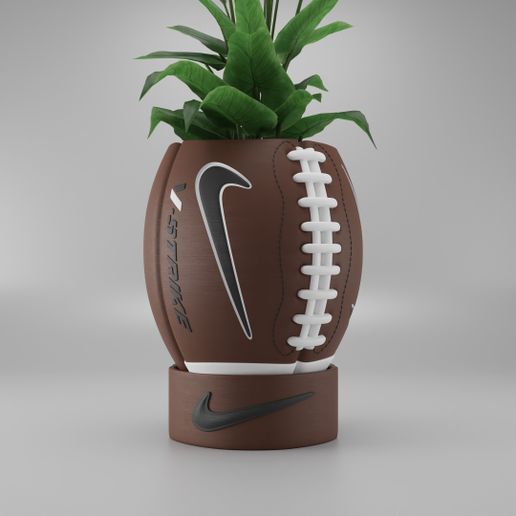 🏈 American Football Planter・ 3D File for 3D printing・Cults