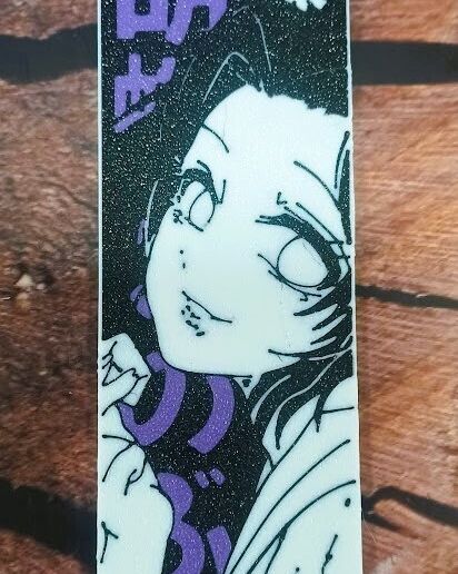 🔖 Shinobu Kocho Anime Bookmark – Demon Slayer Inspired・ STL File for 3D ...