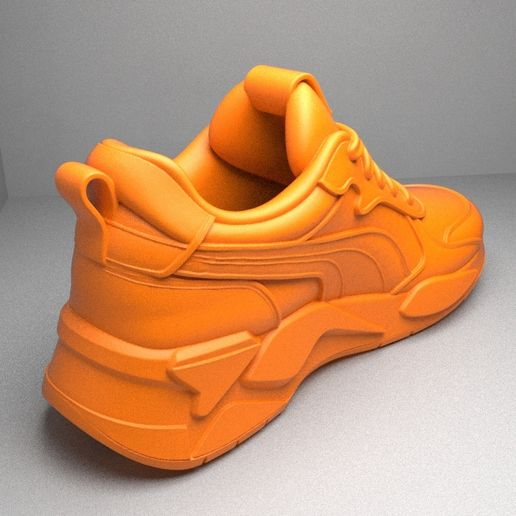 👟 Modern Sport Sneaker STL - High Detail 3D Printable Shoe Model・ STL ...