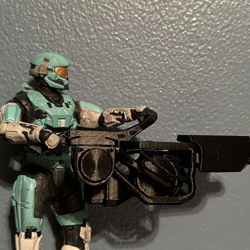 😇 Mcfarlane Halo Reach - Flamethrower・Free 3D File for ・Cults