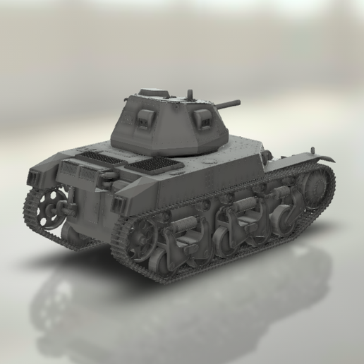 3D file Renault AMC 35 🪖 ・3D printer design to download・Cults