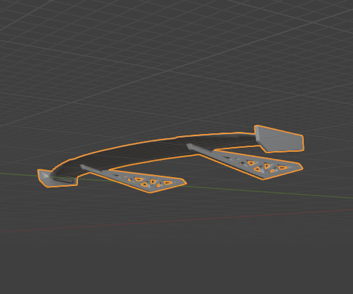 🪶 WING FOR SUPPER CAR 1:24 SCALE MODEL CAR・ STL File for 3D printing ...