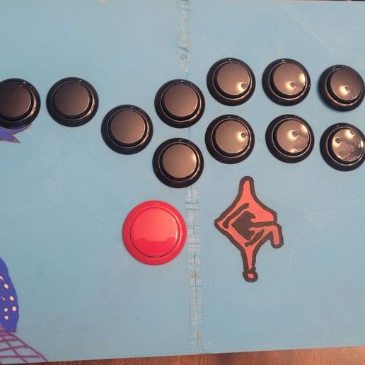 🐚 HitBox Controller Shell・Free STL File for ・Cults