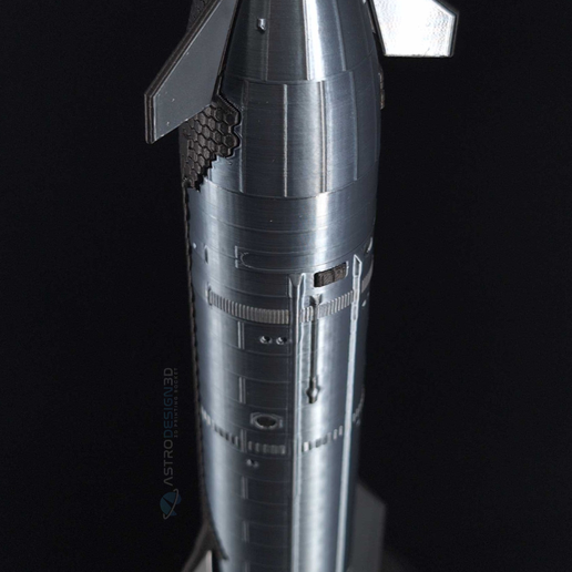 🚀 STARSHIP V2・Free 3MF File for 3D printing・Cults
