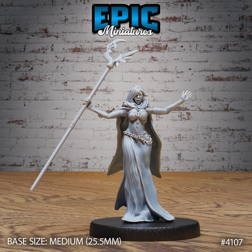 3D file Elf Queen Set ‧ DnD Miniature ‧ Tabletop Miniatures ‧ Gaming ...