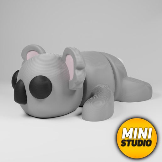 STL-Datei FLEXI CUTE KOALA ARTICULATED kostenlos 🐨 (3MF)・Modell zum 3D ...