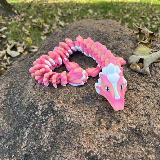 STL file Dragon Seashell 🐉 (3MF)・Model to download and 3D print・Cults