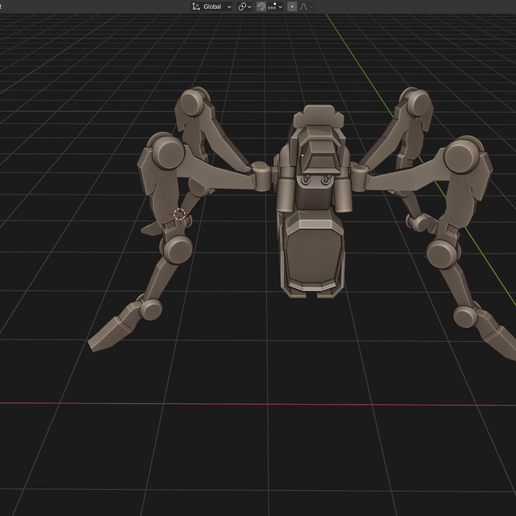 🤖 Robot insecto・Archivo 3D para Impresión 3D・Cults