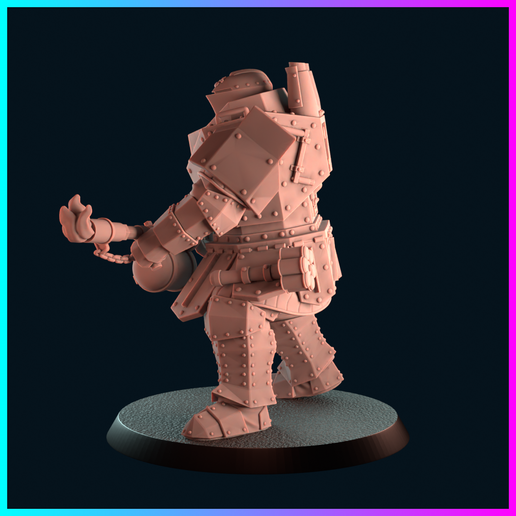 🎲 The Hollow War - Machine Knight・ STL File for 3D printing・Cults