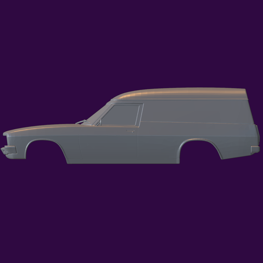 🚗 RC BODY HQ HOLDEN PANELVAN 3D PRINT STL・ STL File for 3D printing・Cults