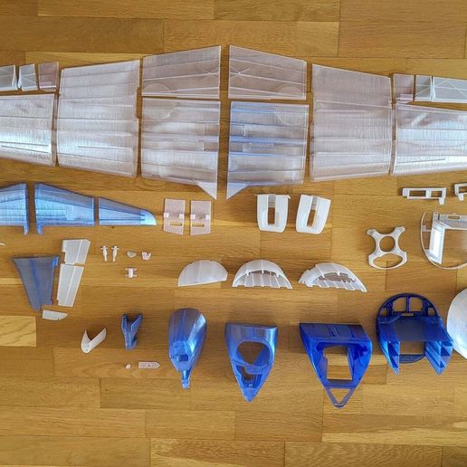 🛩️ F6F Hellcat - 1100mm 1/12 scale r/c model・ 3D File for 3D printing・Cults