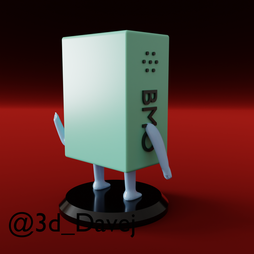 👾 BMO from adventure time・Free STL File for 3D printing・Cults