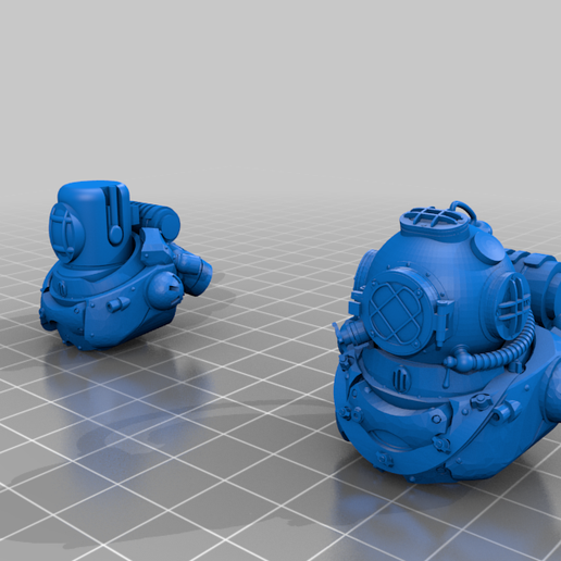 🤖 [ KASTELAN ROBOT ] - [ HEAD ]・Free 3D File for ・Cults