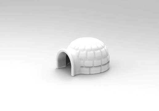STL file Igloo gecko hideout 🐆 ・3D printable model to download・Cults