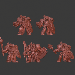 3D file Space Soldiers 30 🛰 ・Model to download and 3D print・Cults