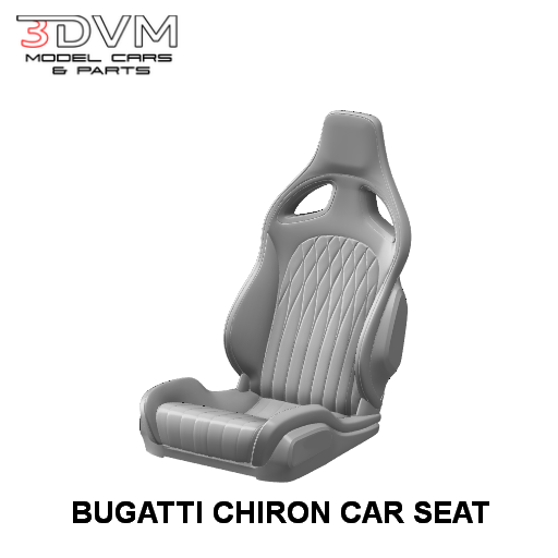 🚗 BUGATTI CHIRON CAR SEAT・ STL File for 3D printing・Cults