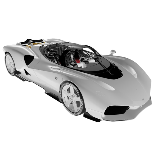 🚗 2024 Nilu 27 Concept (HIGH QUALITY, COMPLETE INTERIOR)・ STL File for ...