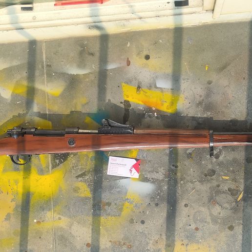 Archivo OBJ Mauser m1898 / gewehr 98 / g98 ww1 rifle alemán 🔫 ・Plan de impresión en 3D para ...