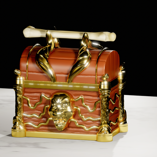 📦 Unique Pandora’s Box Design – 3D Printed Model・ STL File for ・Cults