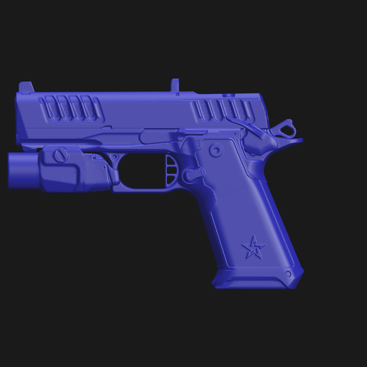 🩻 STI STACCATO HD P4 DS 2011 WITH STREAMLIGHT TLR-7 HL-X - Real Size 3D ...