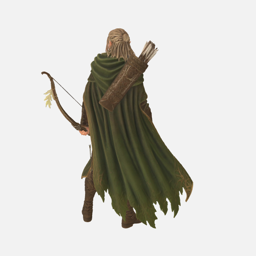 🧝 Elf Ranger Male Fantasy Archer Bow Hunter Miniature Figure DnD ...