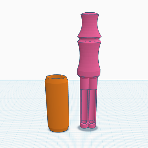 👽 Fum double barrel flavored air device・ STL File for 3D printing・Cults
