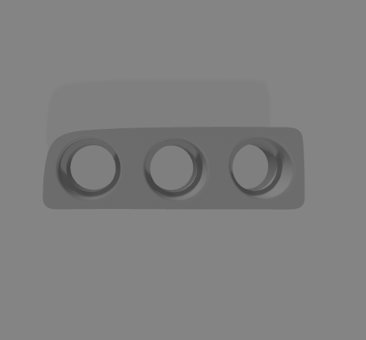 STL file JZX100 Triple Gauge Pod 52mm inc. Blanks w/ Logo 🚗 ・3D printer ...