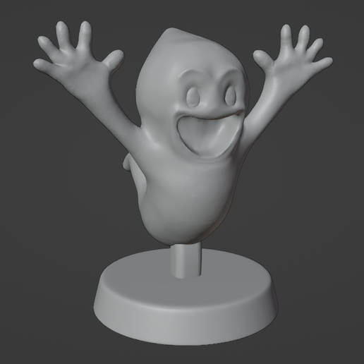Free STL file Surprise Ghost- Inspired by Luigi's Mansion 👻 ・3D printer ...