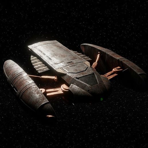 🚀 Scarab-class starfighter (x-wing scale)・ STL File for 3D printing・Cults