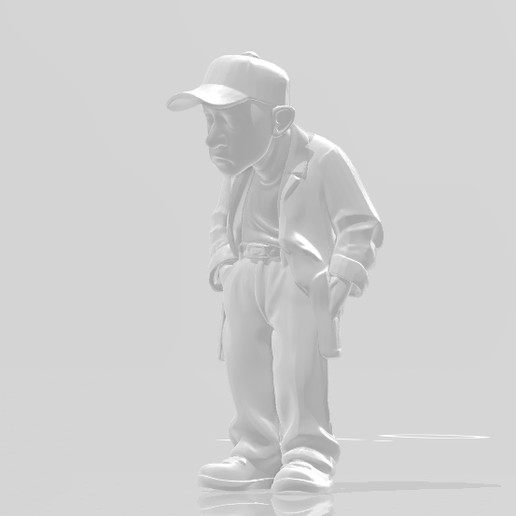 🌆 HOMIES FIGURE PERICO RCAST・ STL File for 3D printing・Cults