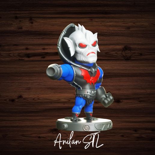🦹 Hordak Chibi - Masters of the Universe 3D STL Figure・ STL File for 3D ...