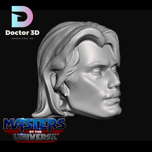 👨 head-he man - movie-2026・ 3D File for 3D printing・Cults