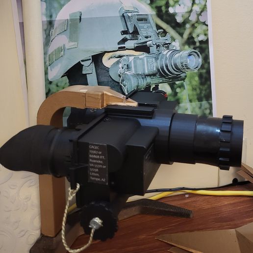 🪖 Night vision pvs-7, Night vision pvs-7・3D Print with the Elegoo ...