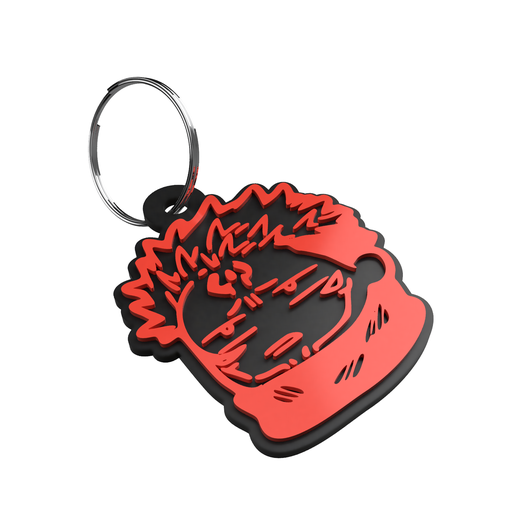 🗝️ Chibi Ryomen Sukuna Keychain・Archivo STL para Impresión 3D・Cults