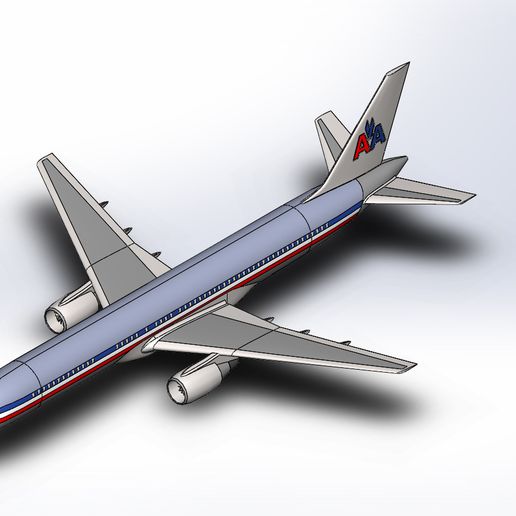 🎲 Boeing 757・Free STL File for ・Cults