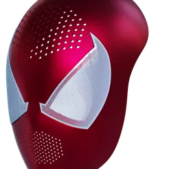 STL file Custom Spider-Man Faceshell 🦸‍♂️ ・Template to download and 3D ...