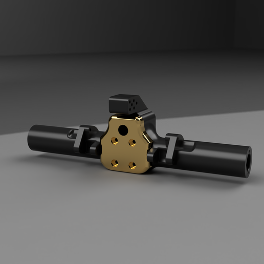 🚗 SCX24 ULTRA8 HD axles (+8mm)・ STL File for 3D printing・Cults