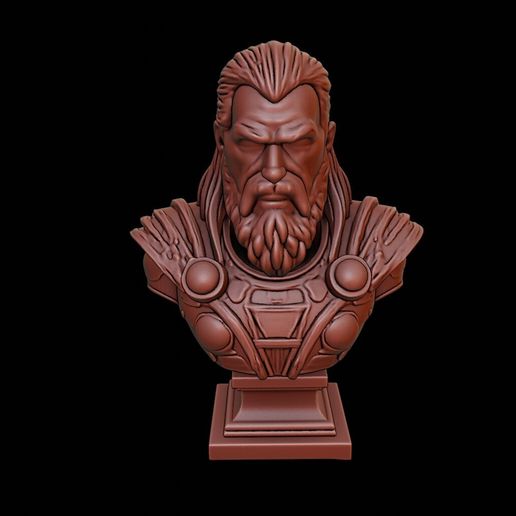 👤 Thor Bust・ 3D file for 3D printing・Cults