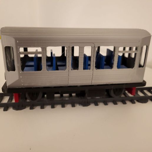 🚆 Chicago elevated Toy Train for O scale・Free STL File for 3D printing ...