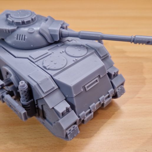 🪖 Mars Pattern Attack Tank・3D Print with the Elegoo Saturn 2 3D printer ...