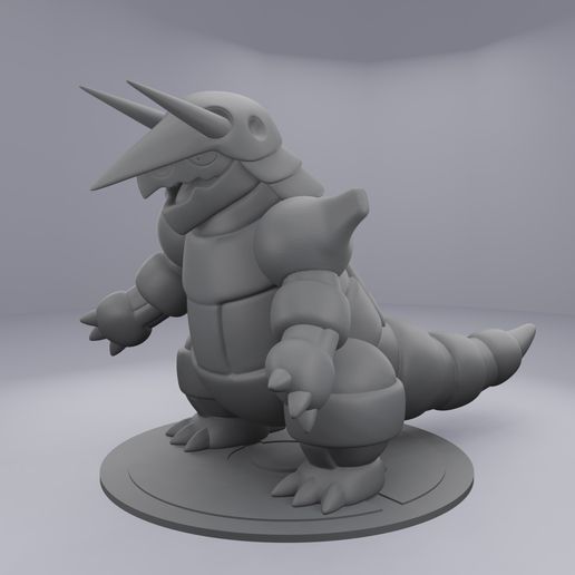 STL file Pokemon No. 304-306 Aron, Lairon, Aggron 🐉 ・3D print model to ...