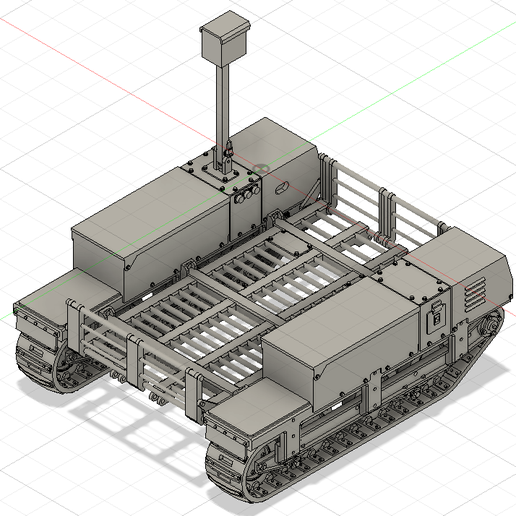 🇺🇦 1/16 1/35 1/72 Ukranian TerMIT (Termit) UGV cargo version・ 3D File ...