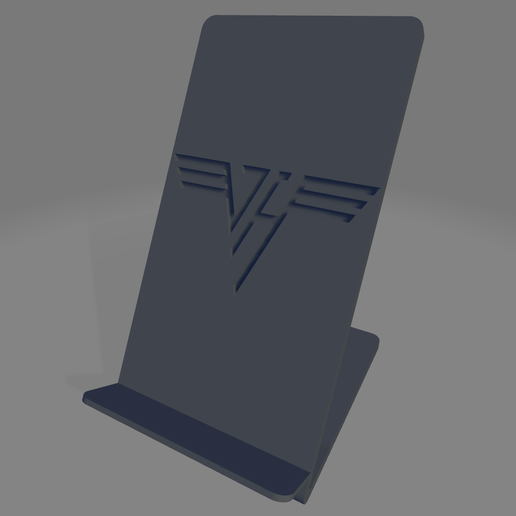 STL file Van Halen Phone Holder 🚐 ・3D printing idea to download・Cults