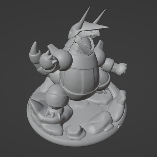 🪨 Aron. Lairon, Aggron and Mega Aggron 3D model・ STL File for 3D ...
