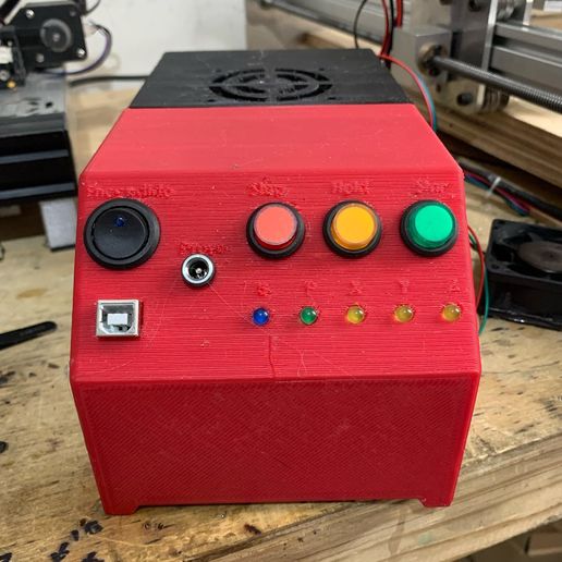 STL file control box or cnc cabinet 🎛️ ・3D printable model to download ...